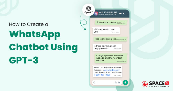Learn to Create a WhatsApp Chatbot Using GPT-3 in 8 Steps