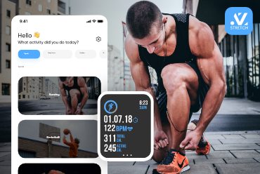 AZ Stretch - iOS Fitness App Developed by Space-O