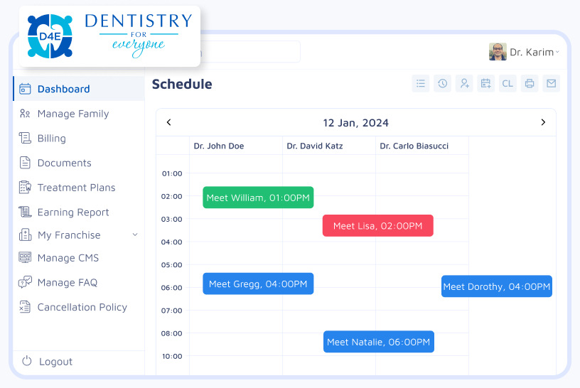 Dental Appointment Scheduling Software Developed by Space-O