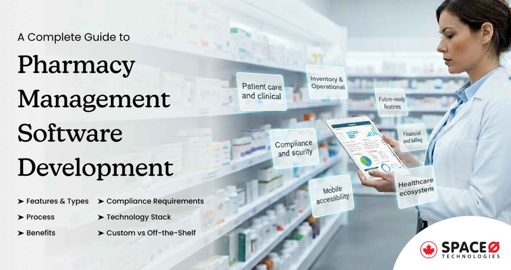 Pharmacy Management Software Development | Space-O Canada